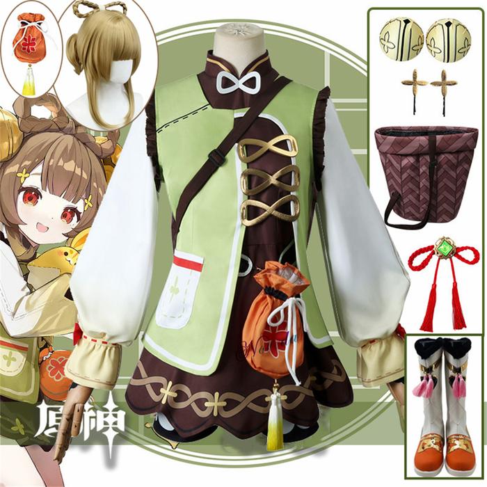 Jual Anime YaoYao Cosplay Costume Women Kids Anime Lolita Dress Lovely ...