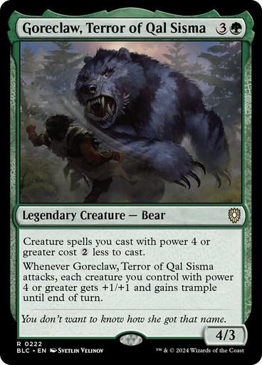 Jual Goreclaw, Terror of Qal Sisma BLC | MTG TCG - Kota Surabaya - zenith trading card | Tokopedia