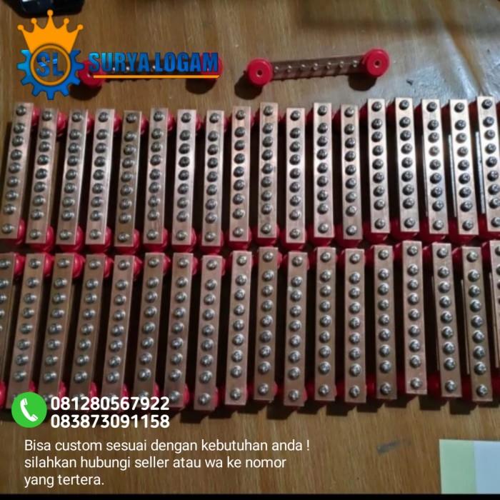 Jual Busbar netral 4mm x 20mm x 150mm komplit sesuai gambar - Jakarta ...