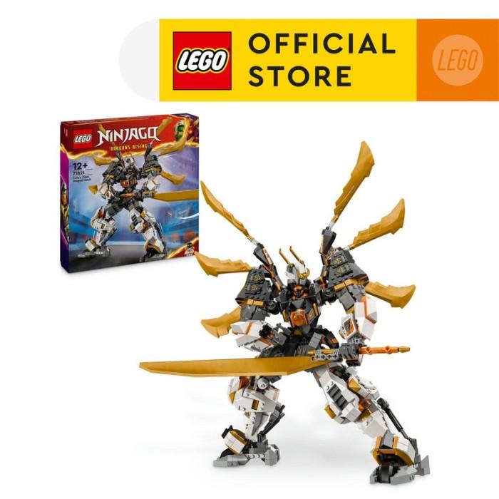 Promo LEGO Ninjago 71821 Cole's Titan Dragon Mech (1055 Pieces), Mainan ...