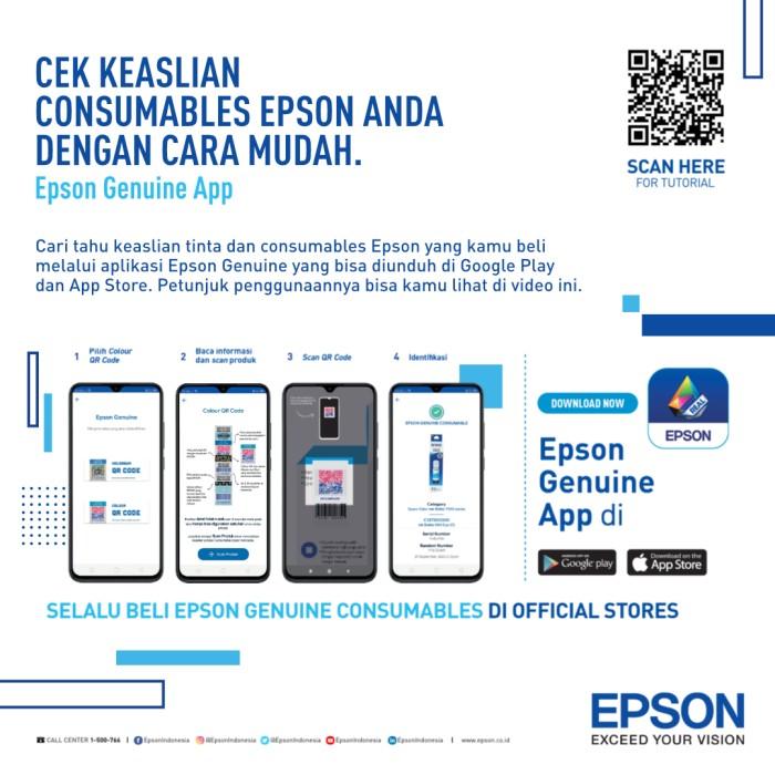 Tinta Botol Epson 057 T-057 T057 09D untuk L8050 L18050 Original ...