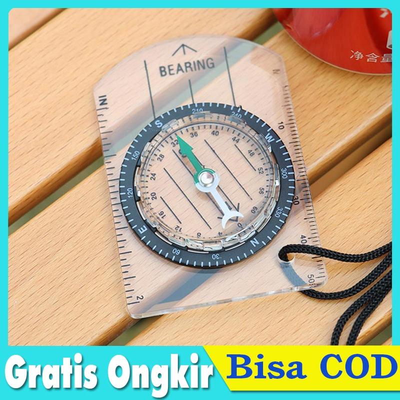 Kompas Orientering Silva Penggaris Peta Outdoor Hiking Ruler Map ...