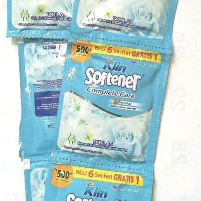 1 Sachet So Klin Softener 1 x Bilas Complete Care Blue Renceng - Shop ...