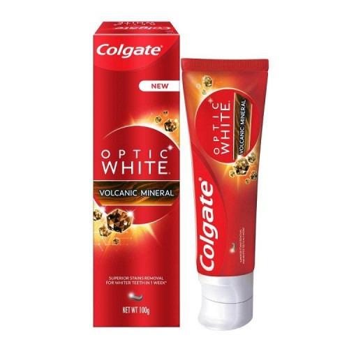 Jual Colgate Optic White Volcanic Mineral Toothpaste 100Gr - Jakarta ...