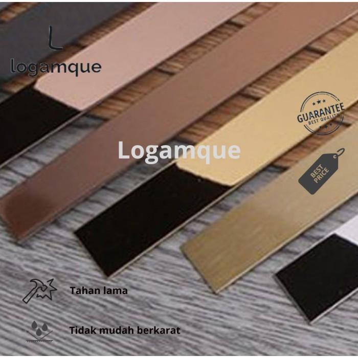 Jual List Plat Strip Stainless 0,8mm x 25mm x 3050mm - Kota Tangerang ...
