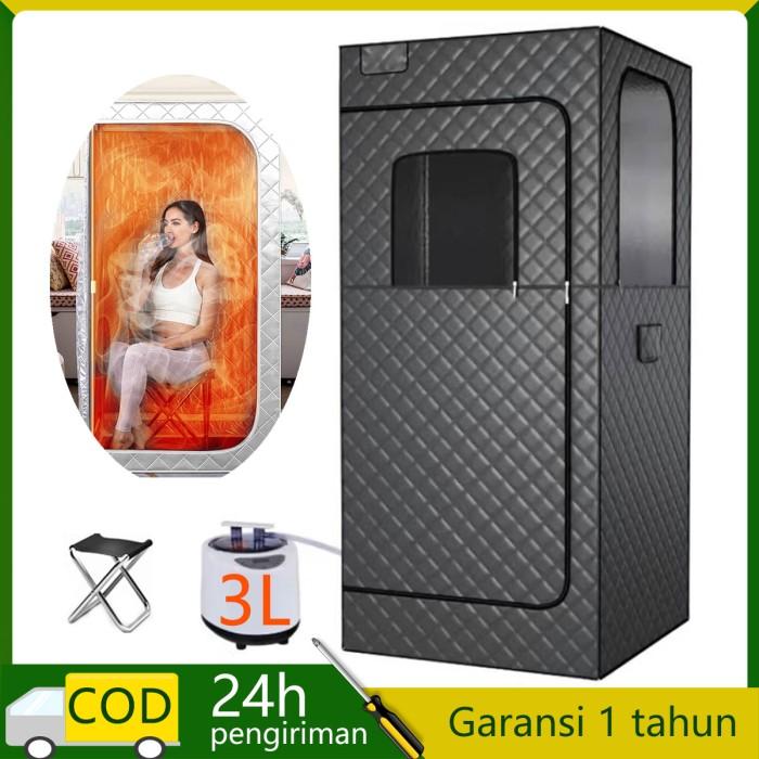 Jual kotak sauna / Portable Steam Sauna Alat Pelangsing Tubuh / Alat ...