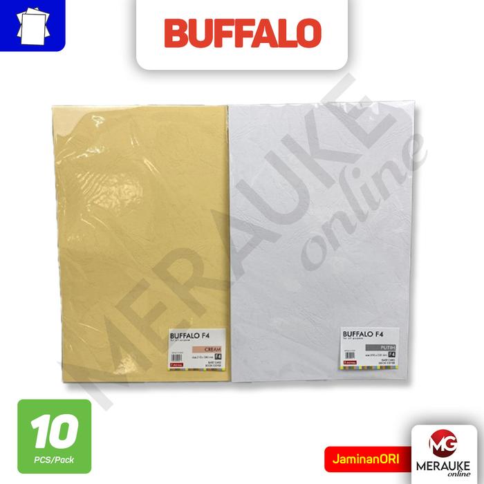 Jual Kertas Jilid Buffalo F4 160gsm (1 Pack isi 10 Lembar) - Hijau ...