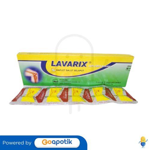 LAVARIX BOX ISI 20 KAPLET - Shop | Tokopedia