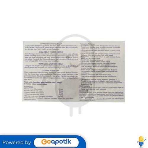VEGETA HERBAL BOX 6 SACHET - Shop | Tokopedia