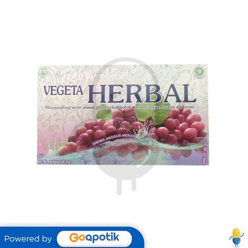 VEGETA HERBAL BOX 6 SACHET - Shop | Tokopedia