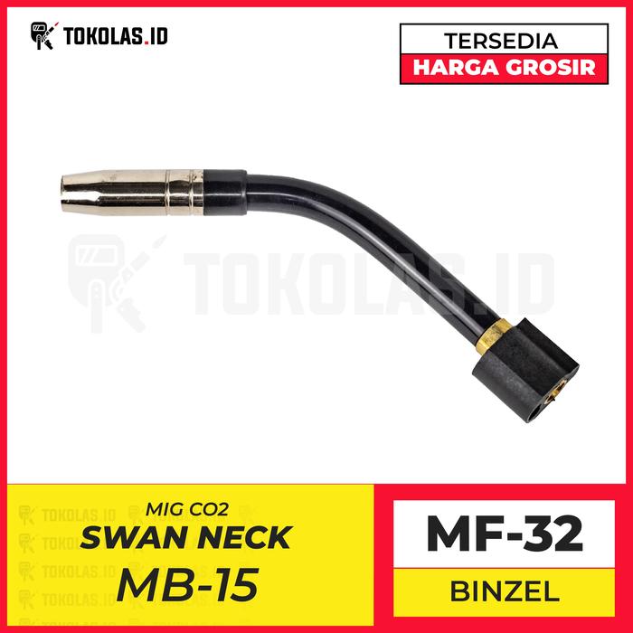 Jual Swan Neck Swanneck MB15 MIG Torch Co Co2 MF-32 MB-15AK MB-15 ...