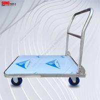 Promo Handtruck Troli Stainless 500kg/Troli Angkut Barang/Trolley 90x60 ...