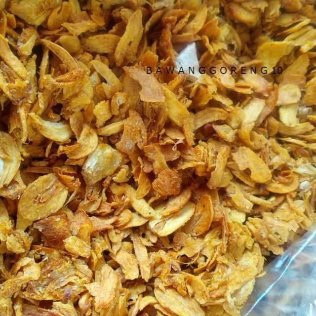 Jual 1KG , BAWANG PUTIH GORENG SUPER ASLI TANPA TEPUNG DAN MSG - Kota ...