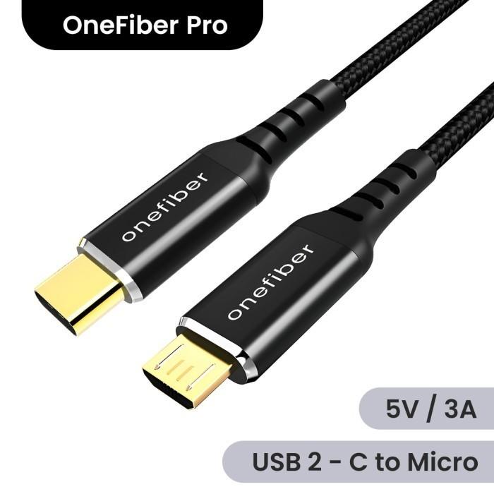 Jual Kabel USB Type C to Micro B Data & Fast Charging - 0.25 Meter ...