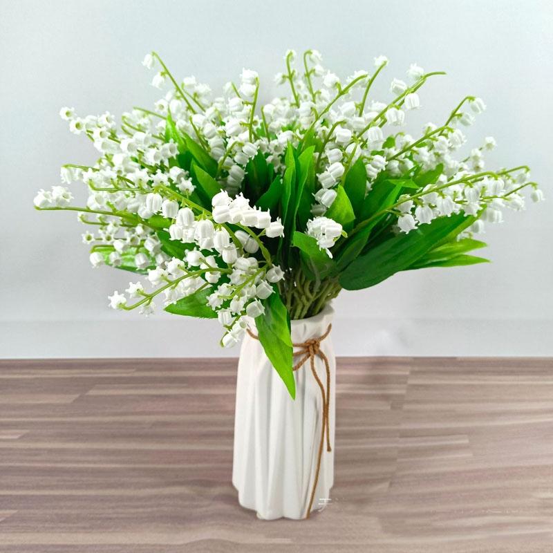 Bunga Lily Plastik Lembah 1 Tangkai Tanaman Lili Tambun Hias - Shop ...