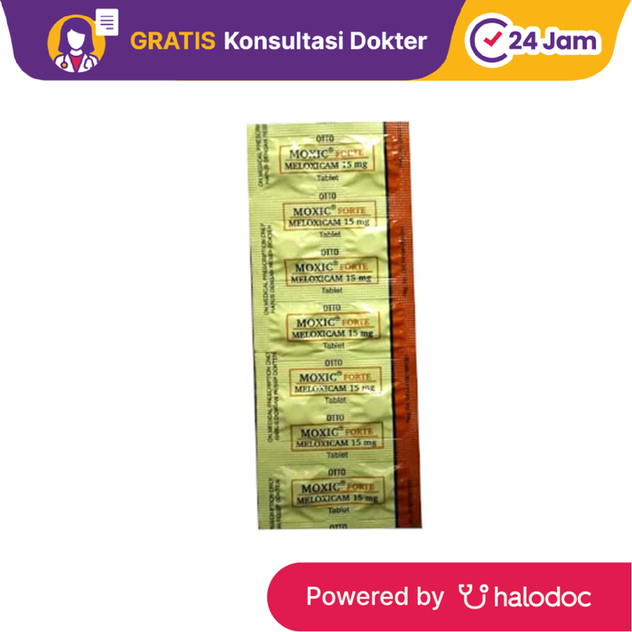 Jual Moxic Forte 15 mg Tablet - Obat Pereda Demam & Nyeri - Halodoc ...