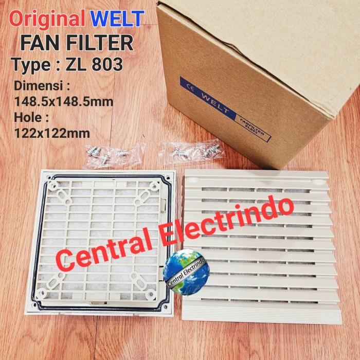 Jual (Grosir/10pcs) Filter Fan WELT ZL-803 148.5x148.5mm. - Kota ...