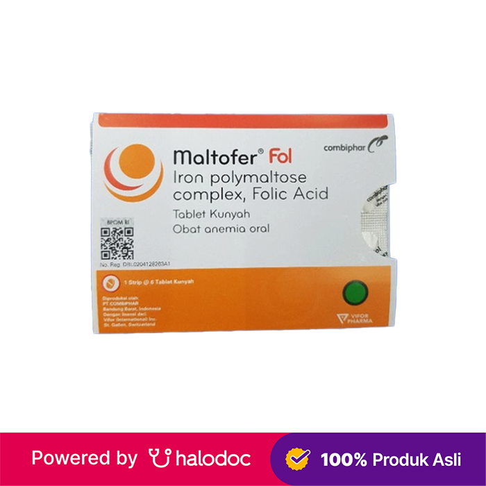 Jual Maltofer Fol Chewable 6 Tablet - Vitamin & Suplemen Anemia ...