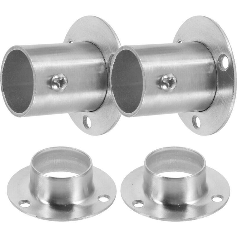 Bracket Pipa Bulat Topi besi Sok DOP 1" 1 inch 25mm 25 mm Tiang Gorden ...