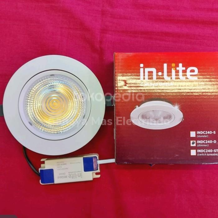 Jual INLITE DOWNLIGHT SPOTLIGHT INDC240D DIMMABLE 7W/11W/20W 3000K IN ...