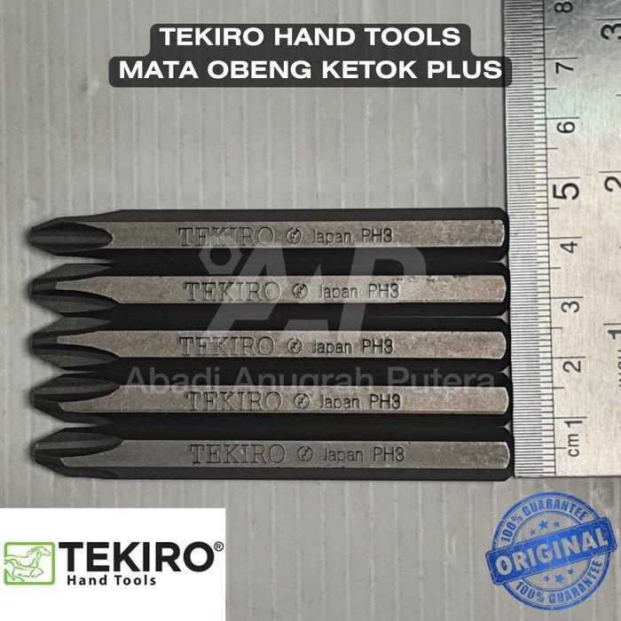 Mata Obeng Ketok Plus TEKIRO PH3 8x80mm impact driver bits - Shop ...