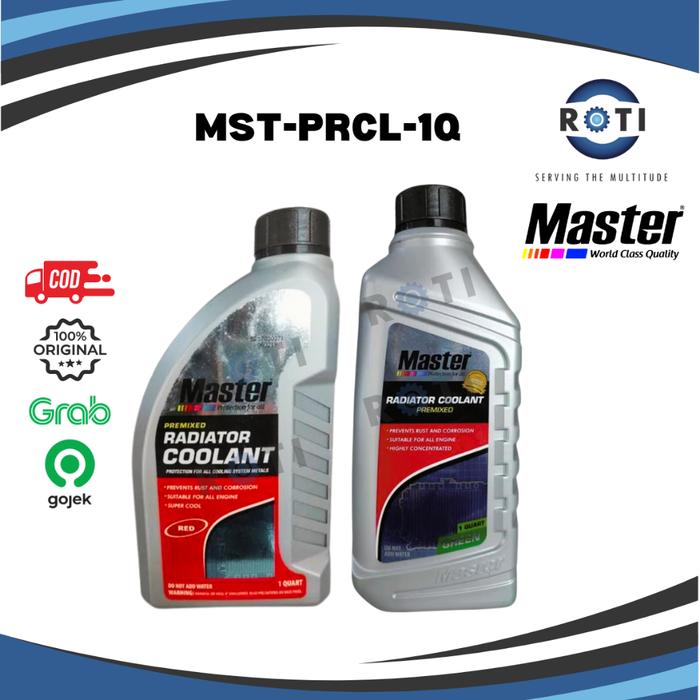 Promo AIR RADIATOR COOLANT MASTER PREMIX 1 QUART / 946 ML ORIGINAL ...