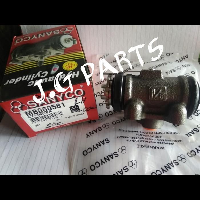 Jual WHEEL CYLINDER BELAKANG KIRI POLOS CANTER 110 DOUBLE SANYCO ...