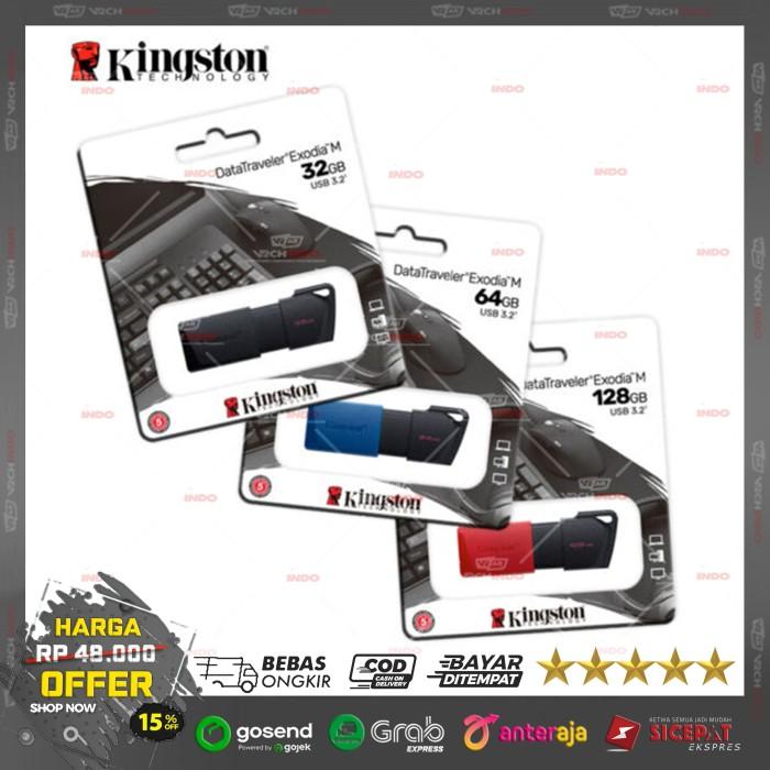 Flashdisk Kingston USB 3.2 Exodia DTX-M | 32GB / 64GB / 128G - Shop ...