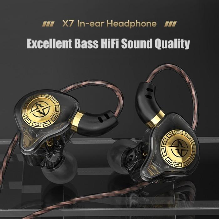 Powerful Bass Headset X7 HiFi Stereo Sport Earphone With Microphone ...