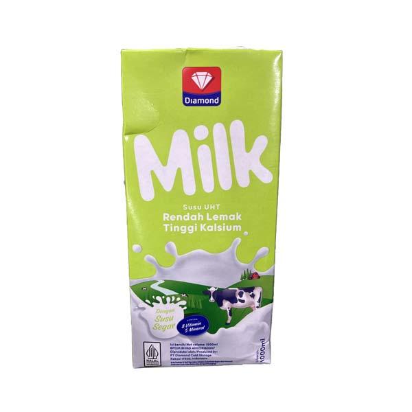 Diamond Milk UHT Low Fat 1 Liter - Shop | Tokopedia