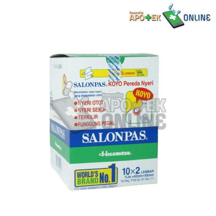 KOYO SALONPAS SUPER BIRU 1 SACHET 20 LEMBAR - Shop | Tokopedia