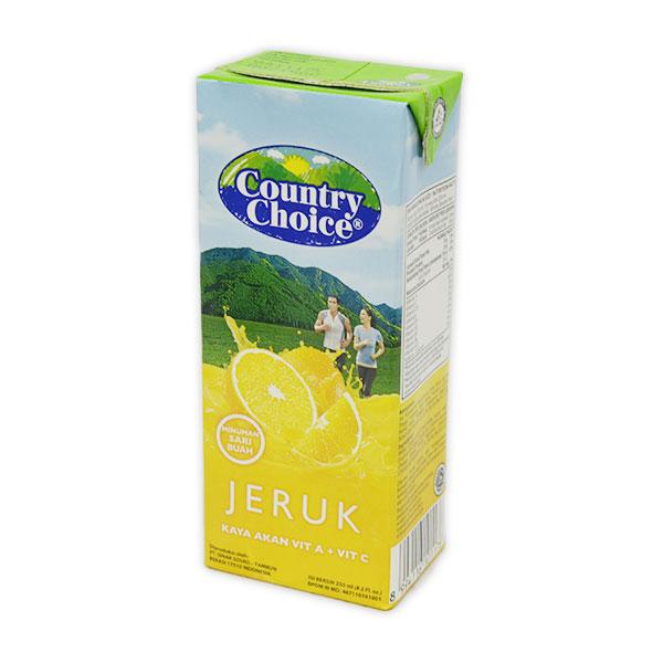 COUNTRY CHOICE JUICE ORANGE TP 250 ML - Shop | Tokopedia