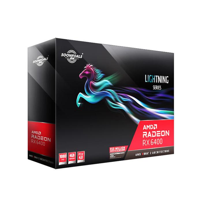 Jual Soonfoals Radeon Rx 6400 Rx6400 Low Profile Graphics Card 4Gb ...