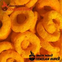 Jual CS CIKI CINCIN 500gr Snack Ring Keju Ciki Ring Keju Cheese Ring ...