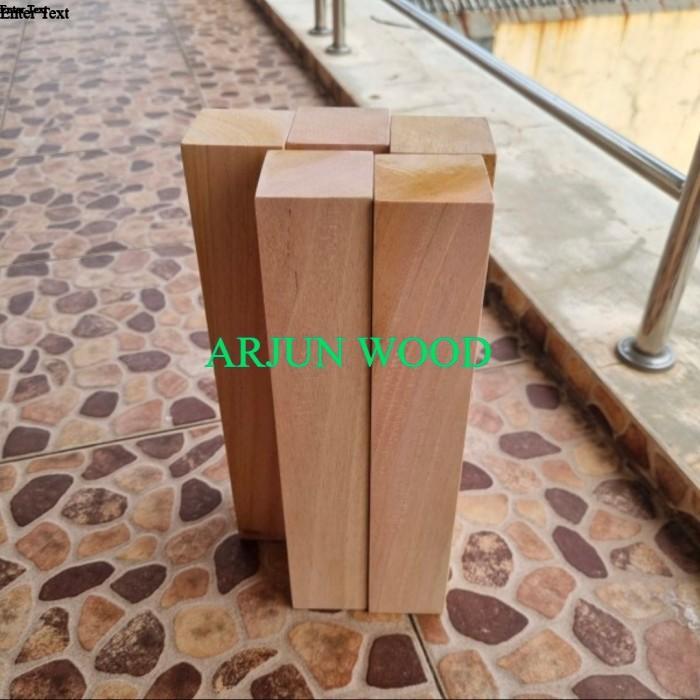 Jual Balok kayu mahoni 5x5 cm kaki meja sudah serut amplas halus - 100 ...