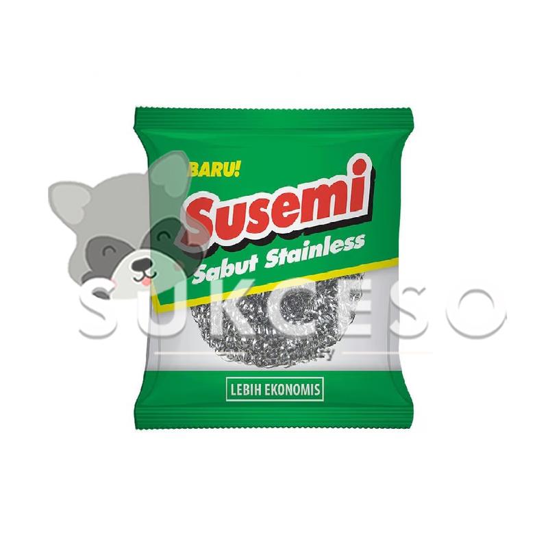 Susemi Sabut Stainless Anti Karat Serabut Kawat Gosokan Wajan Panci ...
