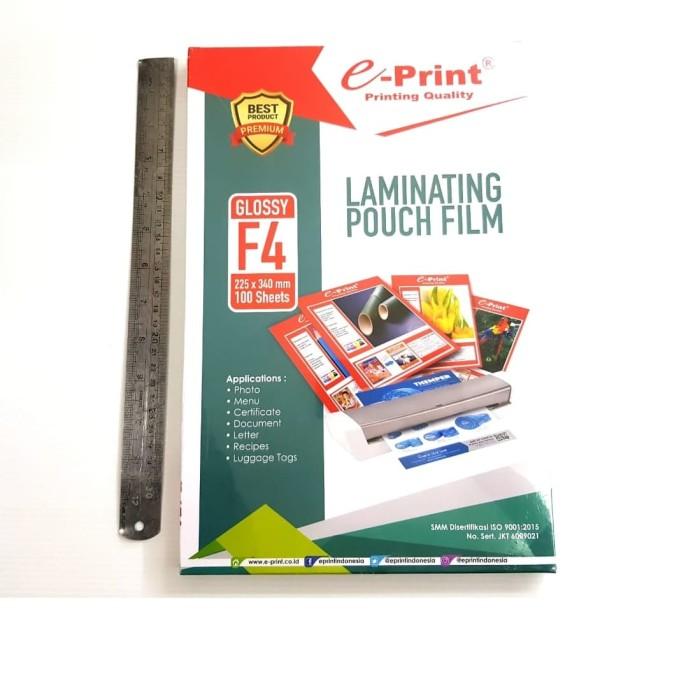 Plastik Laminating Folio Film Pouch e-Print Isi 100 Lbr - Shop | Tokopedia