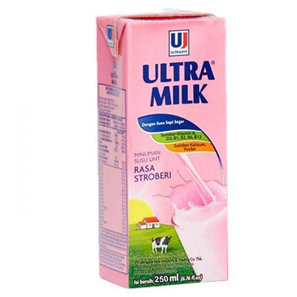 ULTRA UHT MILK STR 250 ML - Shop | Tokopedia