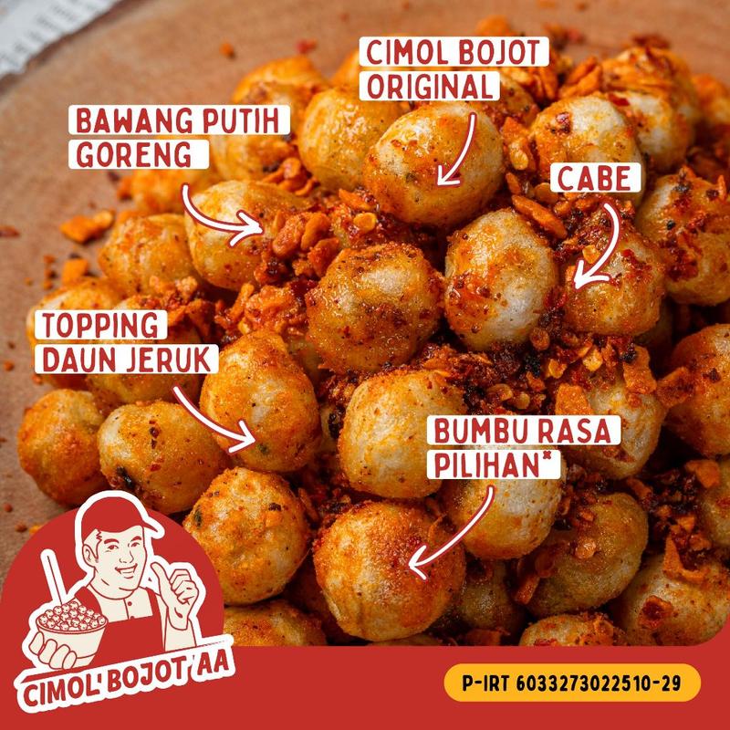 Cemilan Cimol Bojot/Cimol Bojot Aa Original Frozen Food - Shop | Tokopedia