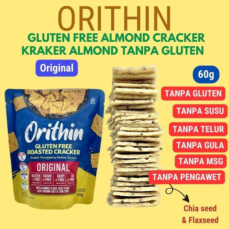 Orithin Snack Glutenfree 25G Original Cemilan Sehat Kaya Serat Tanpa ...