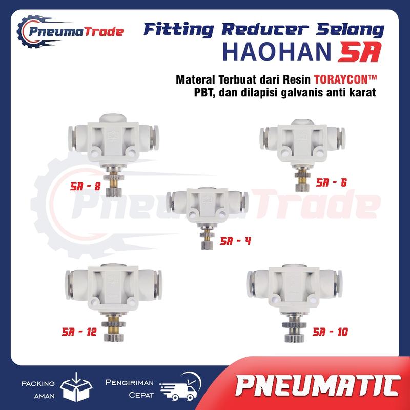 Fitting pneumatic Speed Control Valve 6 mm - Pneumatic Quick - Shop ...