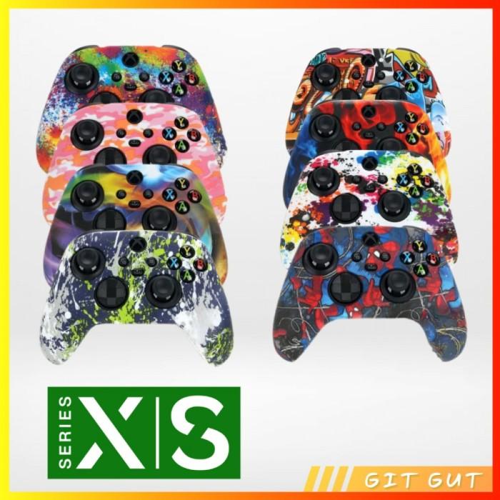 Jual Xbox Series S X Graffiti Cover Silicone Silikon Controller Stick ...
