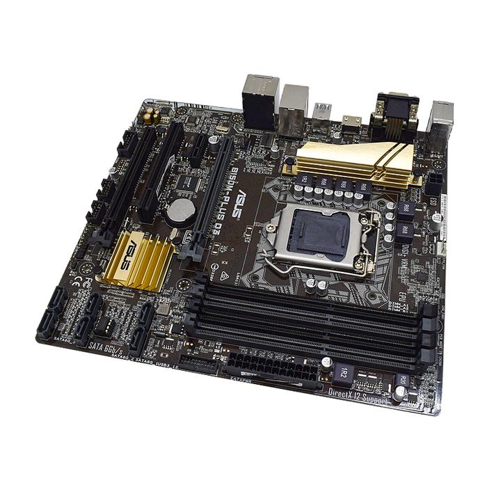 Jual Asus B150M-Plus D3 Lga 1151 Motherboard Intel B150 4 Ddr3 64Gb Pci ...