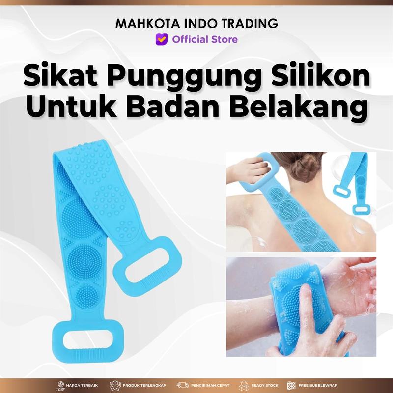 Sikat Punggung Alat Pembersih Badan Belakang Silikon Alat Mandi KOREA ...