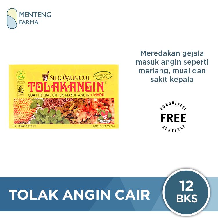 Tolak Angin Cair - Dus isi 12 sachet - Shop | Tokopedia