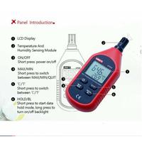 Jual UNI-T UT333 Thermometer Hygrometer Humidity Ukur Suhu Kelembaban ...