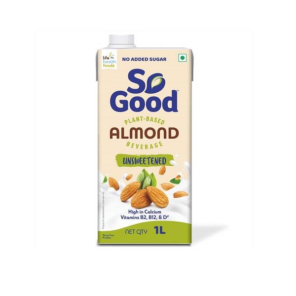 SO GOOD MILK ALMOND UNSWEET 1 LITER - SUSU - Shop | Tokopedia