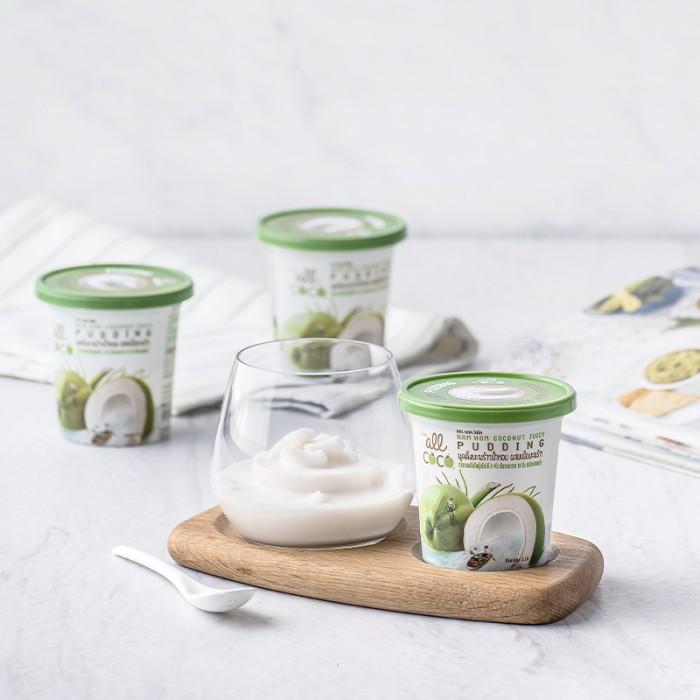 All Coco Frozen NamHom Coconut Pudding Kelapa Murni - 145gr Banyak ...