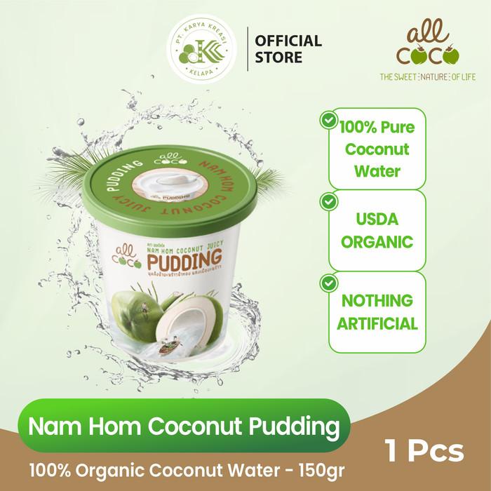 All Coco Frozen NamHom Coconut Pudding Kelapa Murni - 145gr Banyak ...