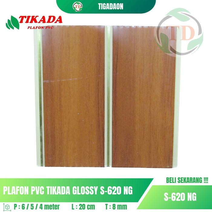 PLAFON PVC TIKADA S-620 NAT GOLD - Shop | Tokopedia